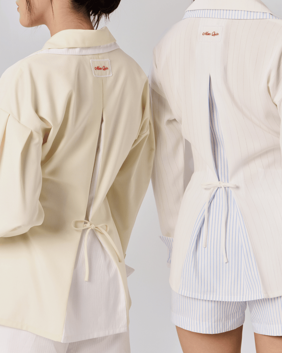 Laid Back Shorts Set - Vanilla – Mon Quin